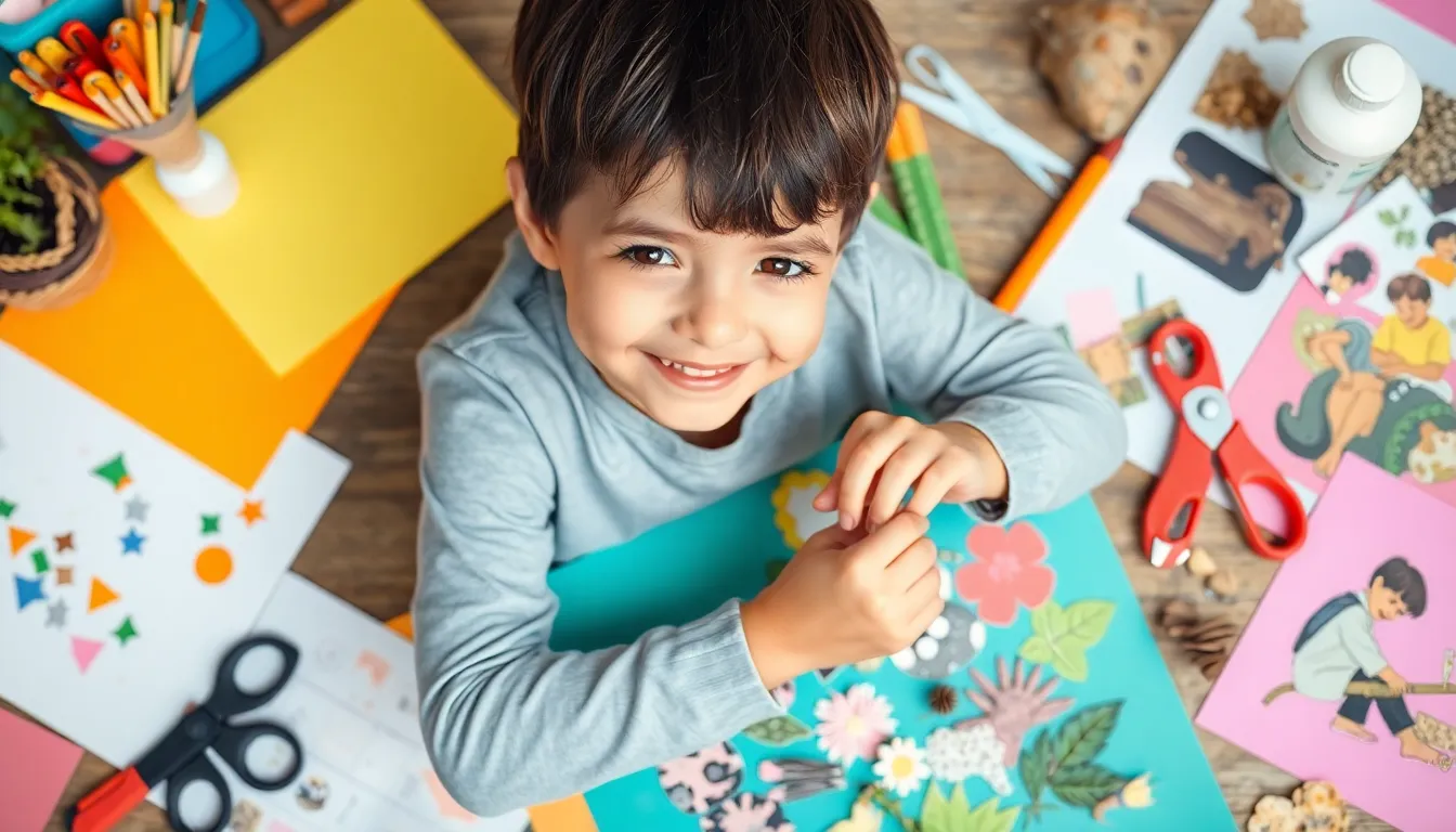 Collage Ideas Kids Will Love: Fun and Creative Projects for Young ...